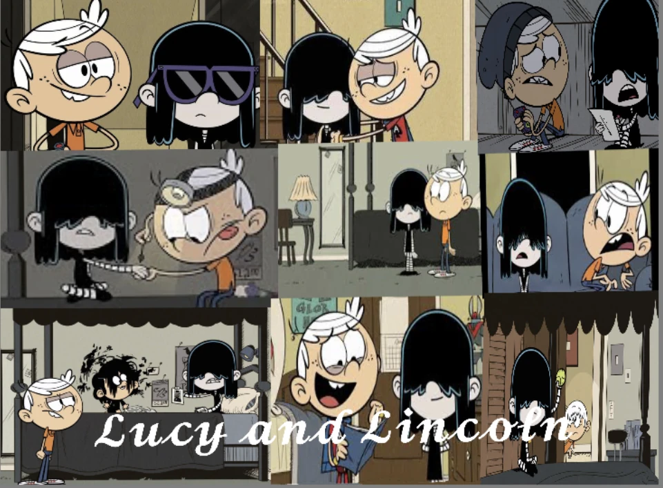 Lincoln and Lucy duo 🖤🧡 | Fandom