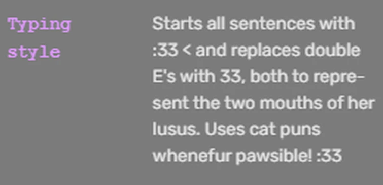 thinking about using a new typing quirk | Fandom