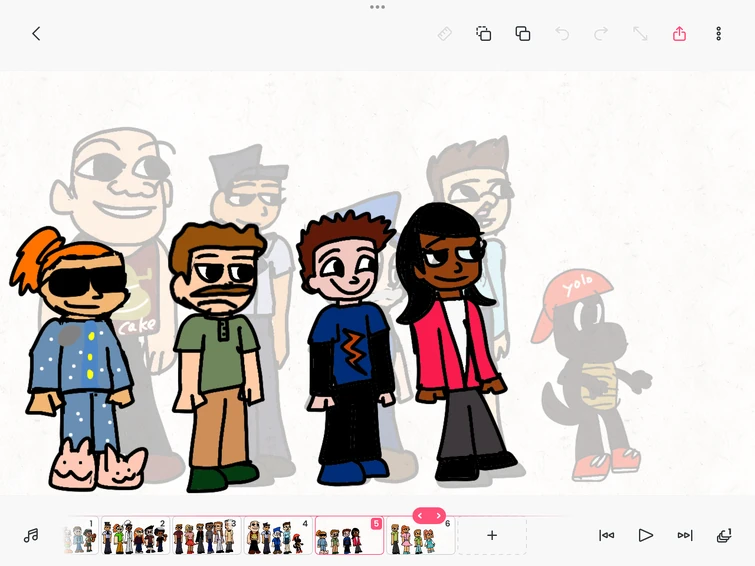 Sml redesigned/redrawn characters. | Fandom