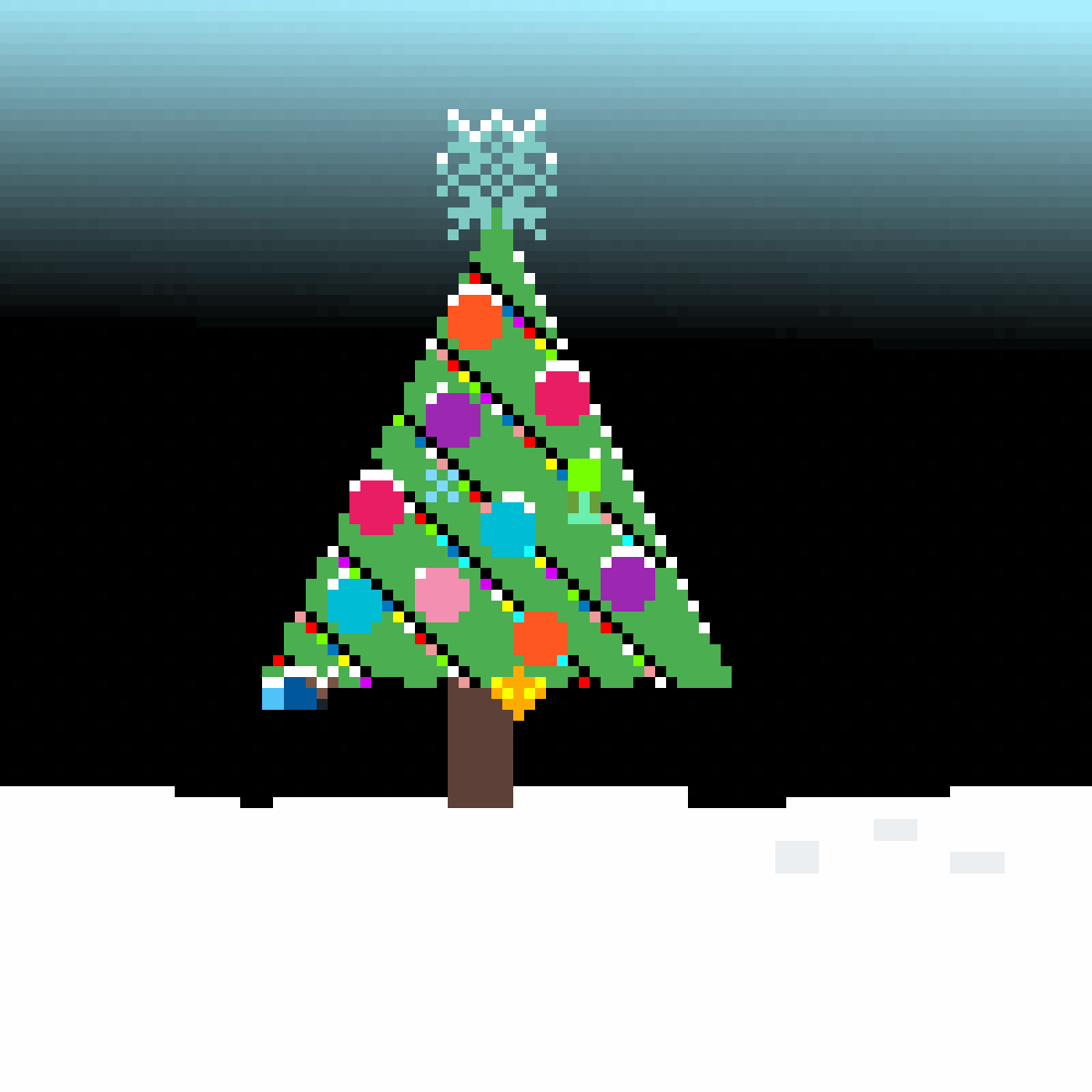 I think I just created the cutest pixel painting/art gif I've ever seen ...