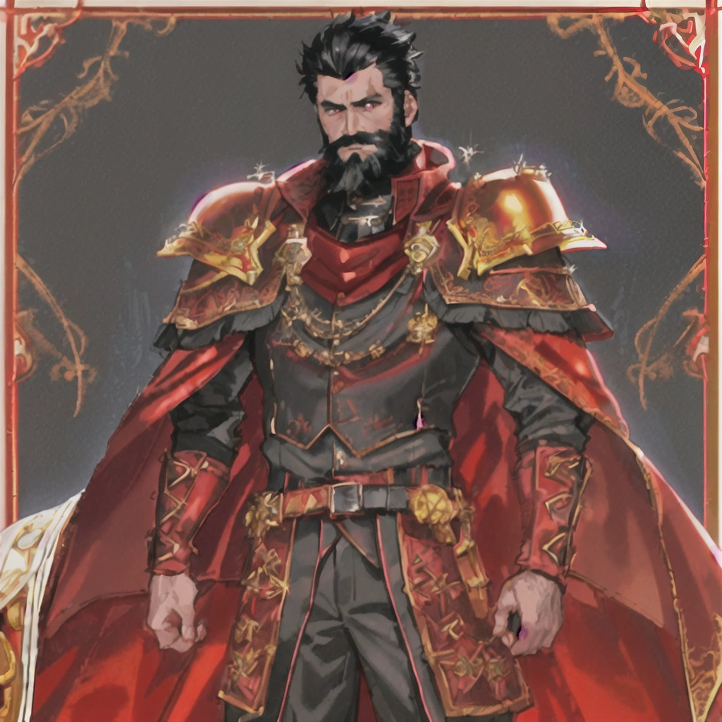 Got some King Calvus IV Ai art (I couldn’t get the crown and Triasta to ...