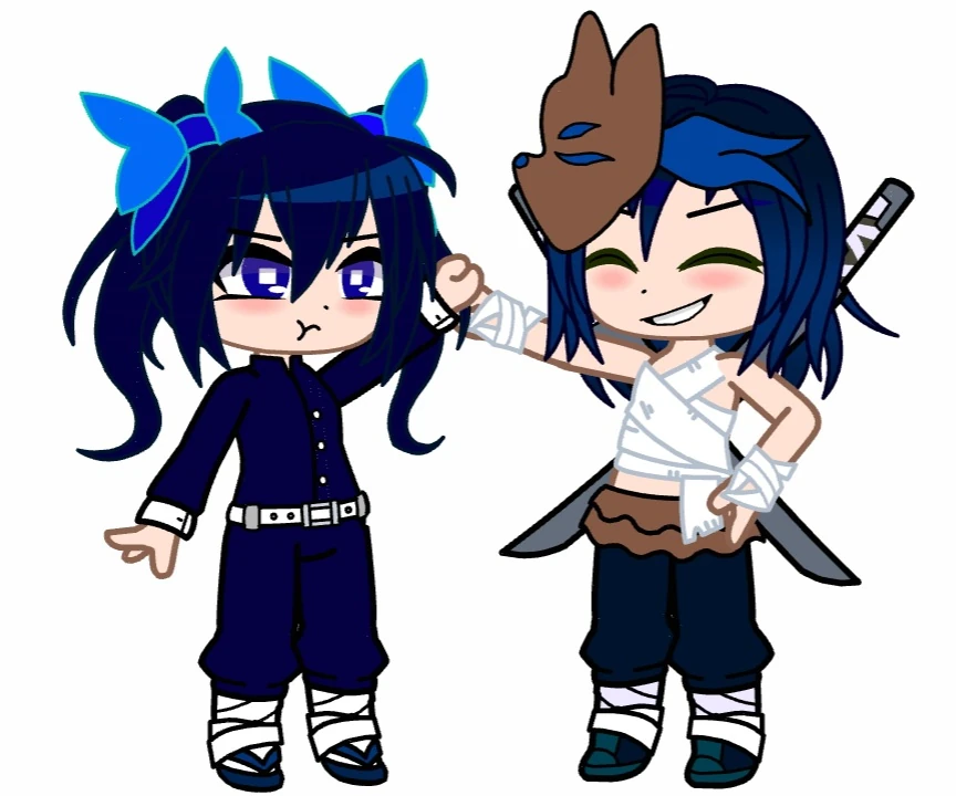 Aoi + Inosuke in Gacha 💙🩵 | Fandom