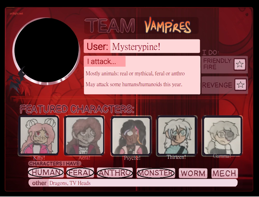 Artfight Template + Updated Human Refs! | Fandom