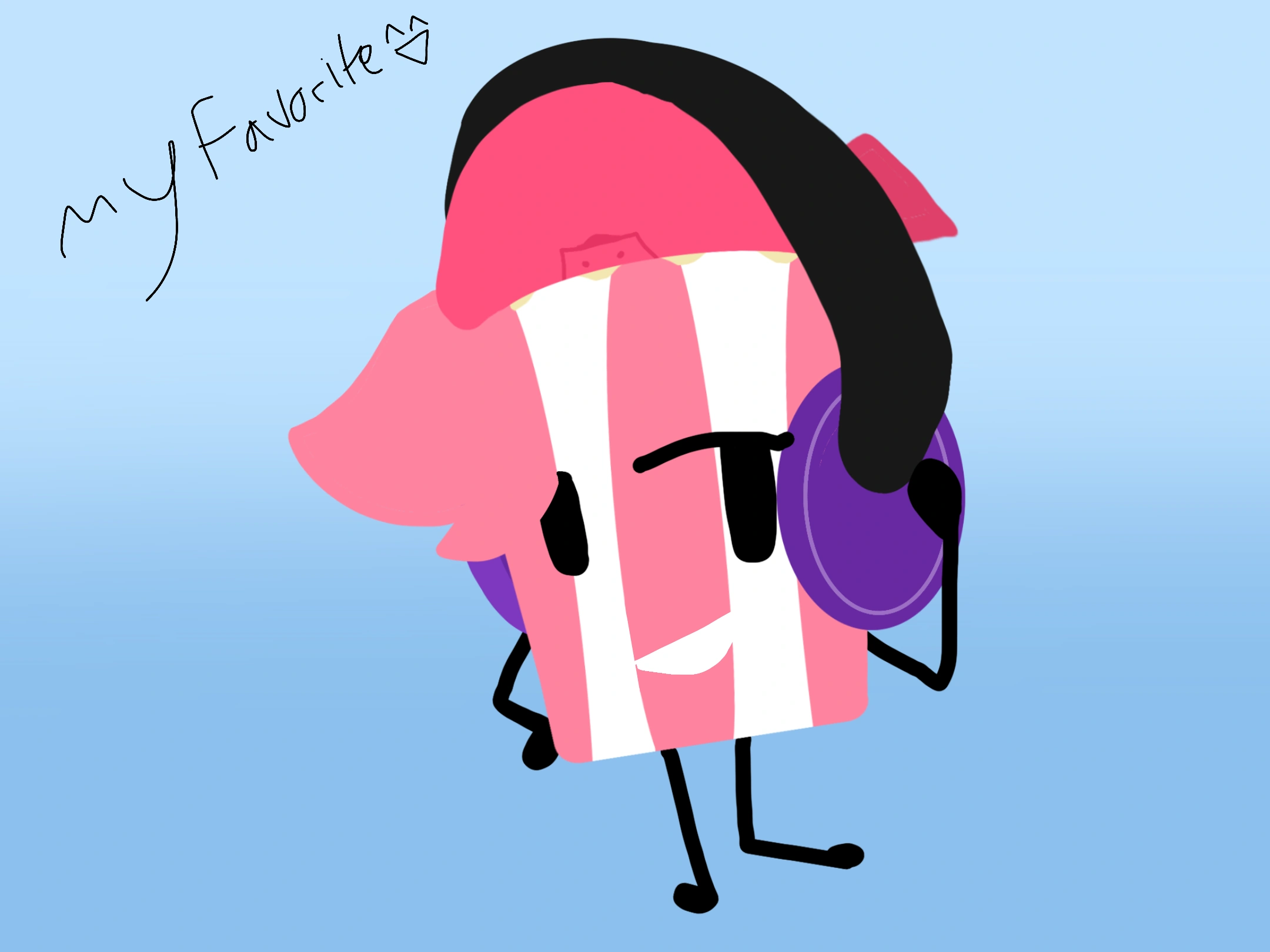 i was bored so i drew my favorite animatic battle character :D | Fandom