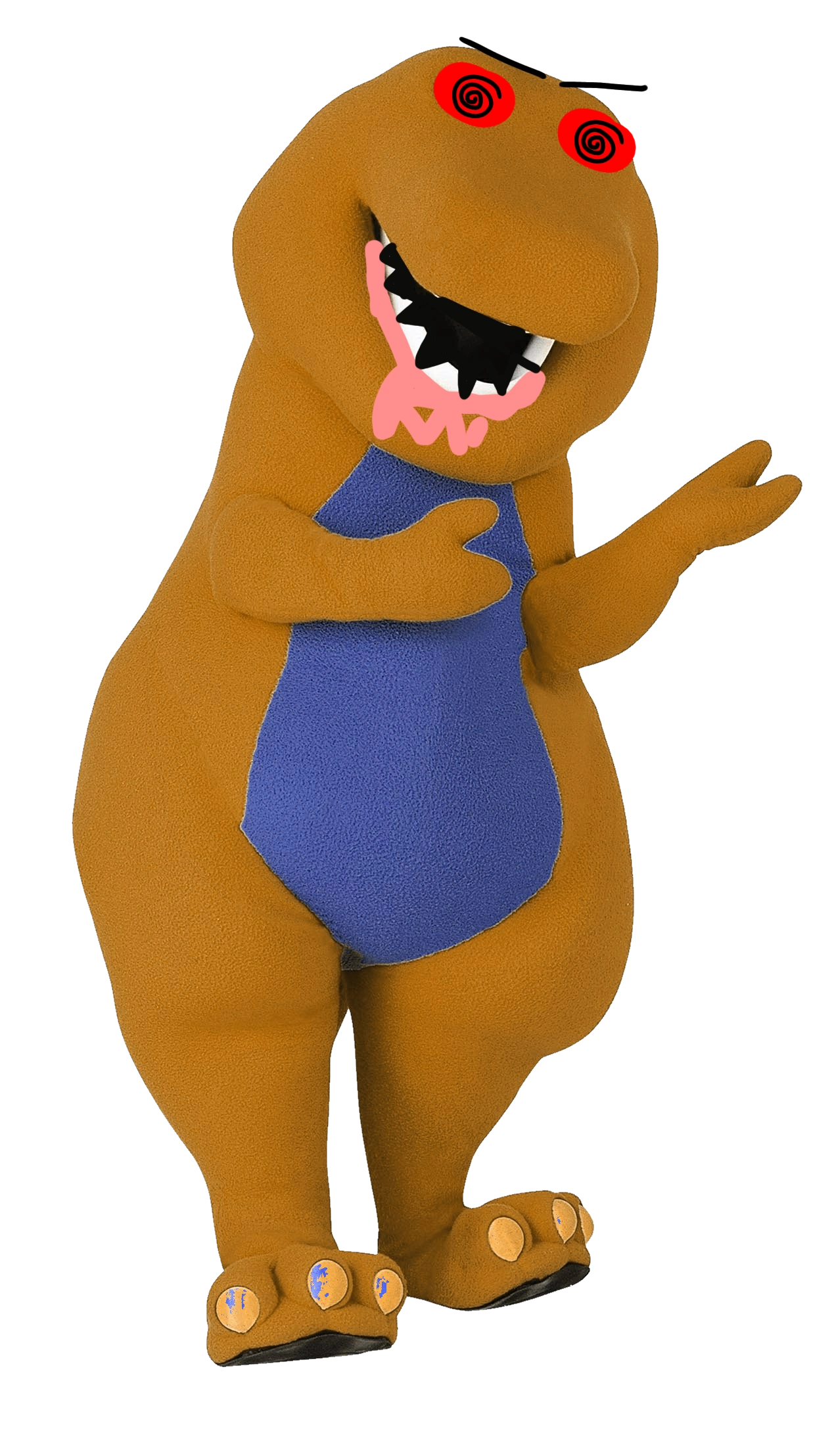 I made hyper Barney heads 1-3 | Fandom