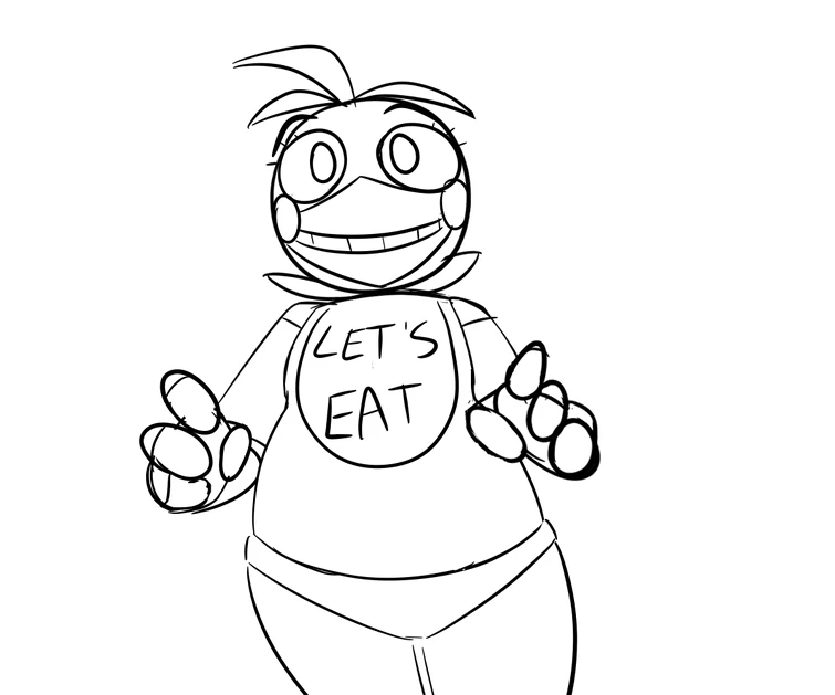 For fun I redesigned toy chica | Fandom