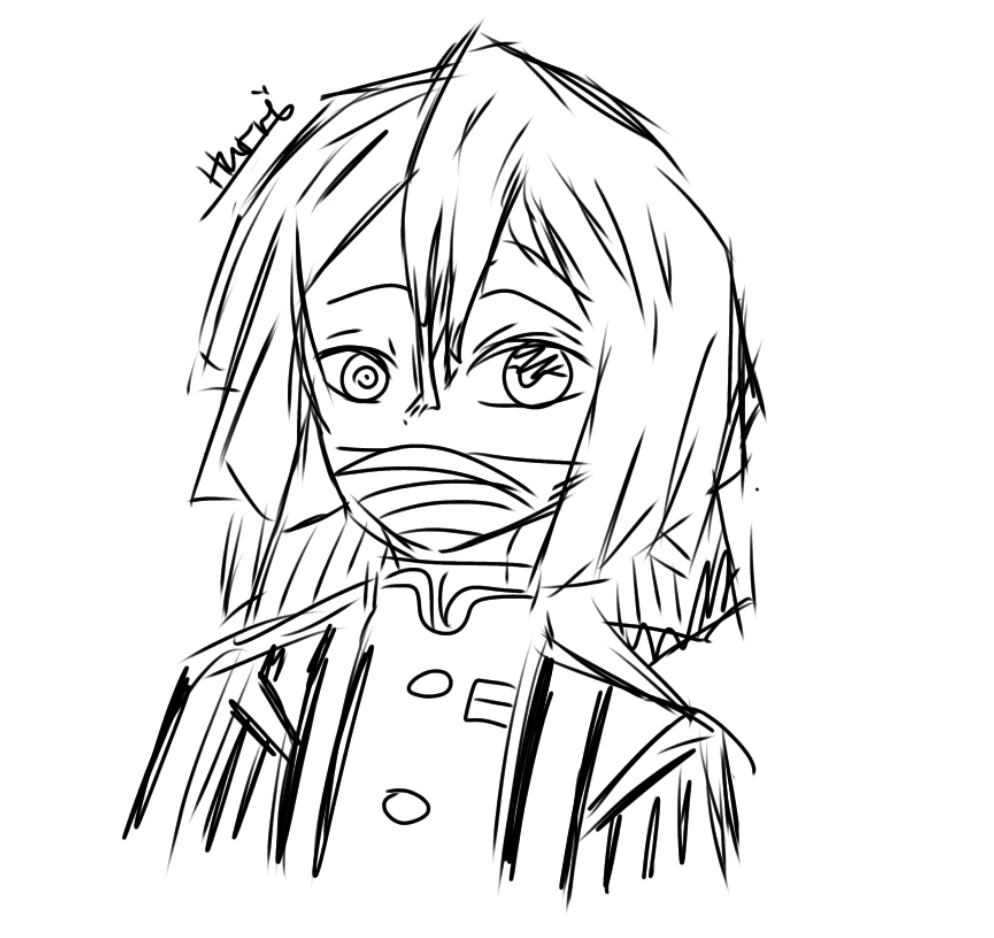 Obanai doodle | Fandom