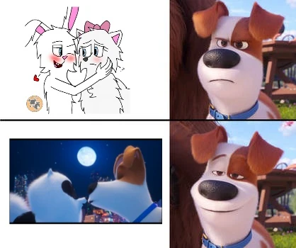 Max jealous of Snowball's love for Gigi vs Max likes him and Gigi ...