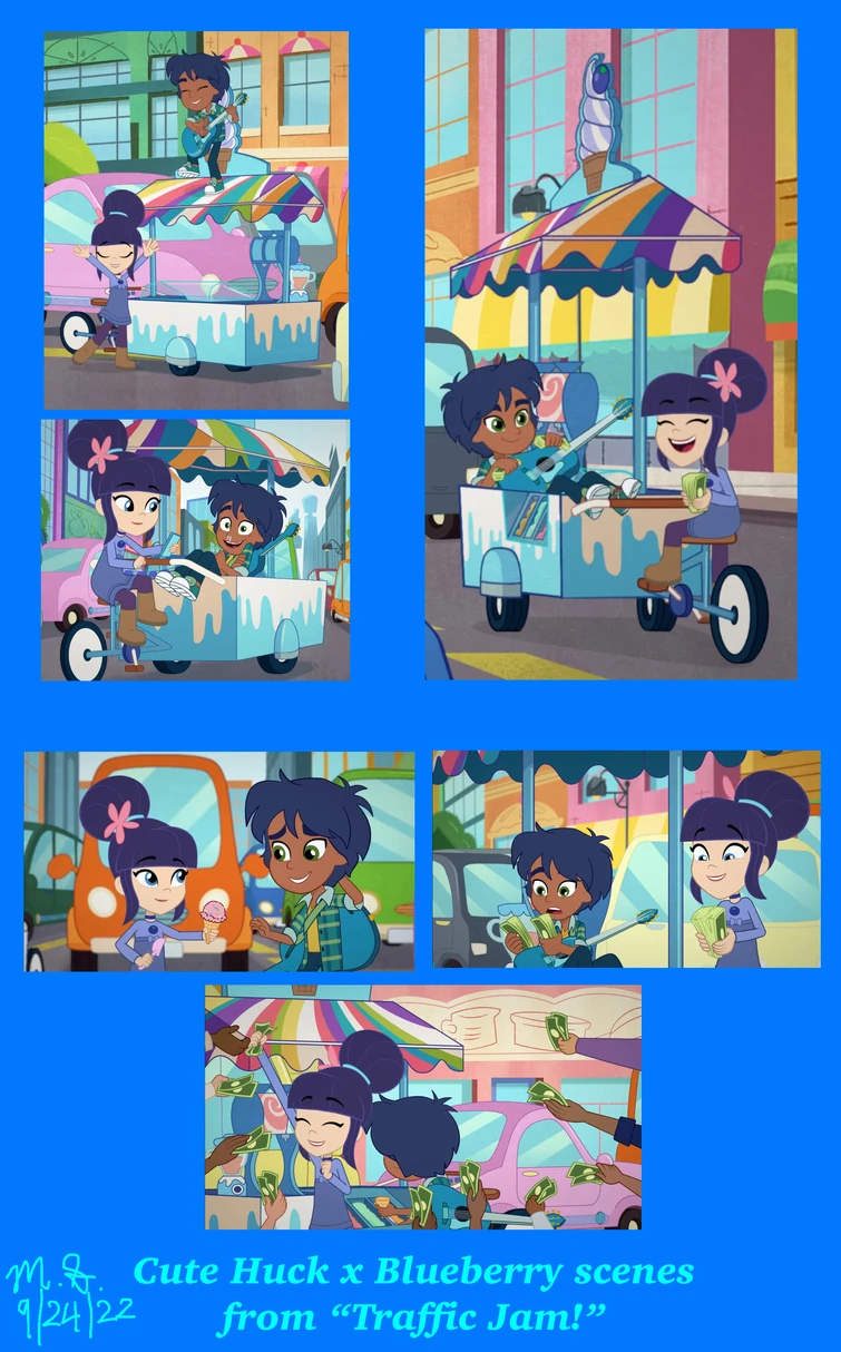 Very cute Huck x Blueberry moments from Berry In The Big City’s Traffic Jam!🫐🎸💙 | Fandom