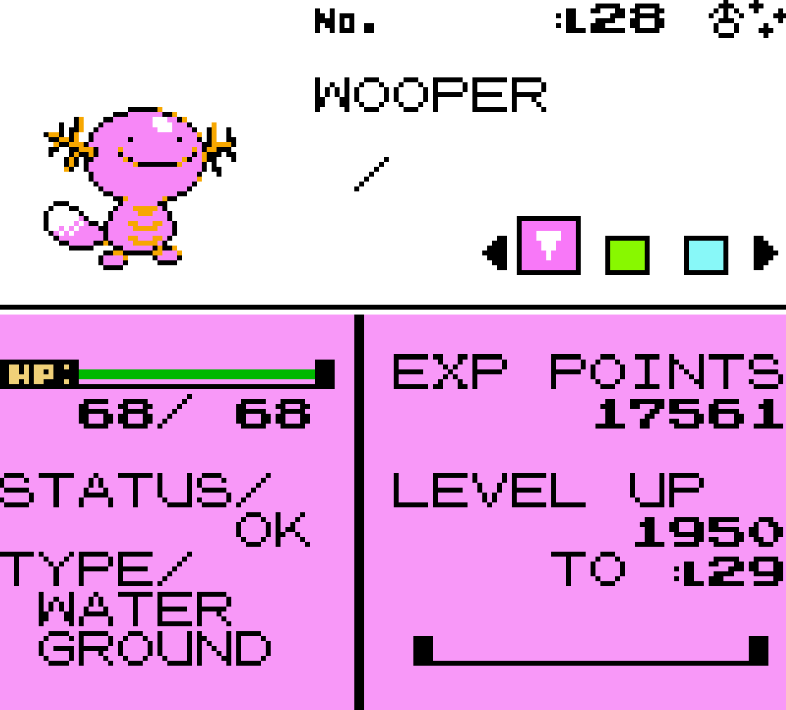 Caught a shiny Wooper | Fandom