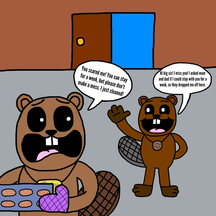 Smiling/Nightmare Critter OC drawing I made. | Fandom