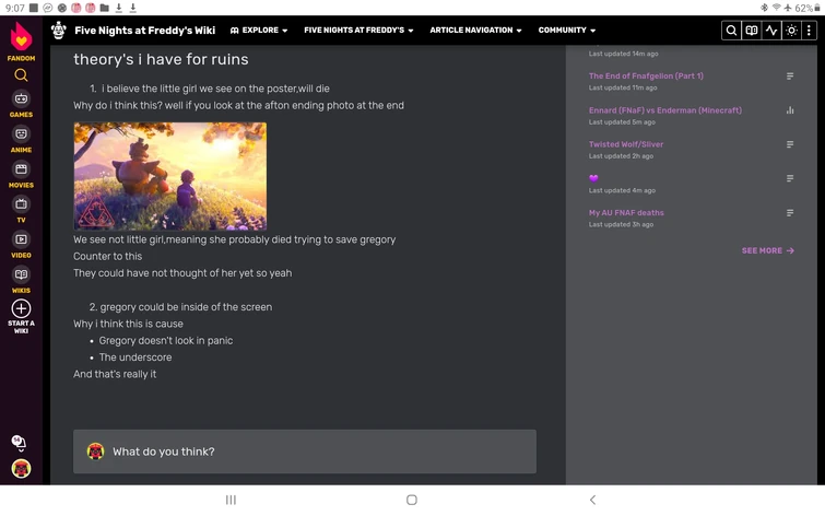 Questions and more (Part 1) | Fandom