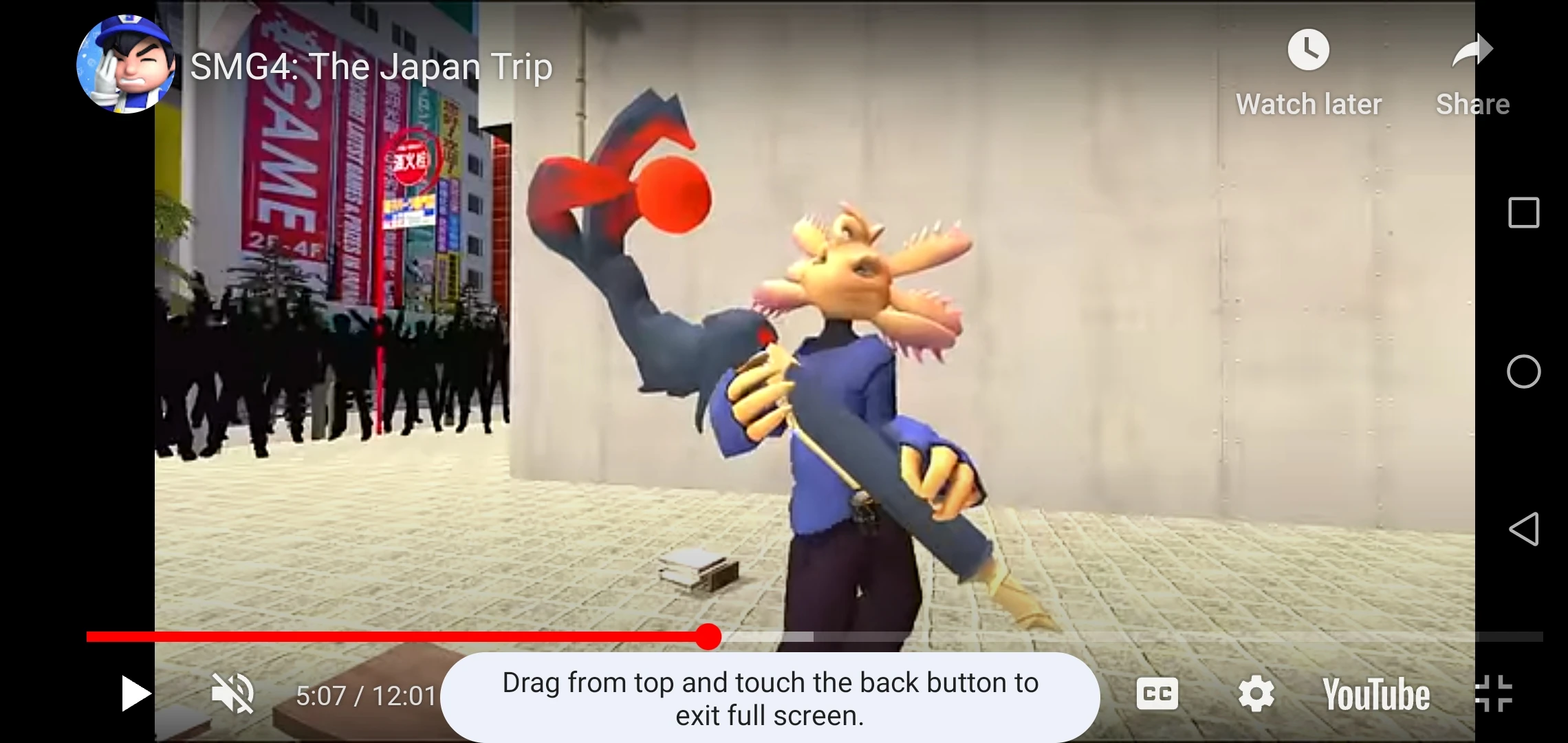 COMMEMORATING SMG4 EVENTS: Axol's Debut in the SMG4 Series | Fandom