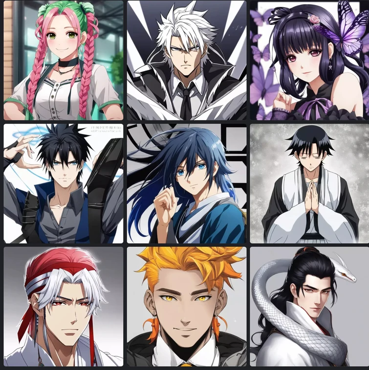 I described the hashiras to ai and this is what it made. :) | Fandom