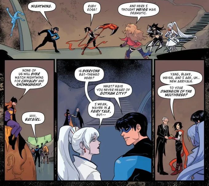rwby batfam interactions 👁 maybe i Will pick up the rwby dc comics | Fandom