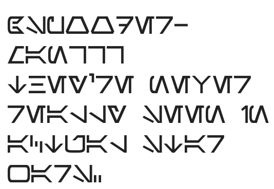 Write in Aurebesh! ️ | Fandom