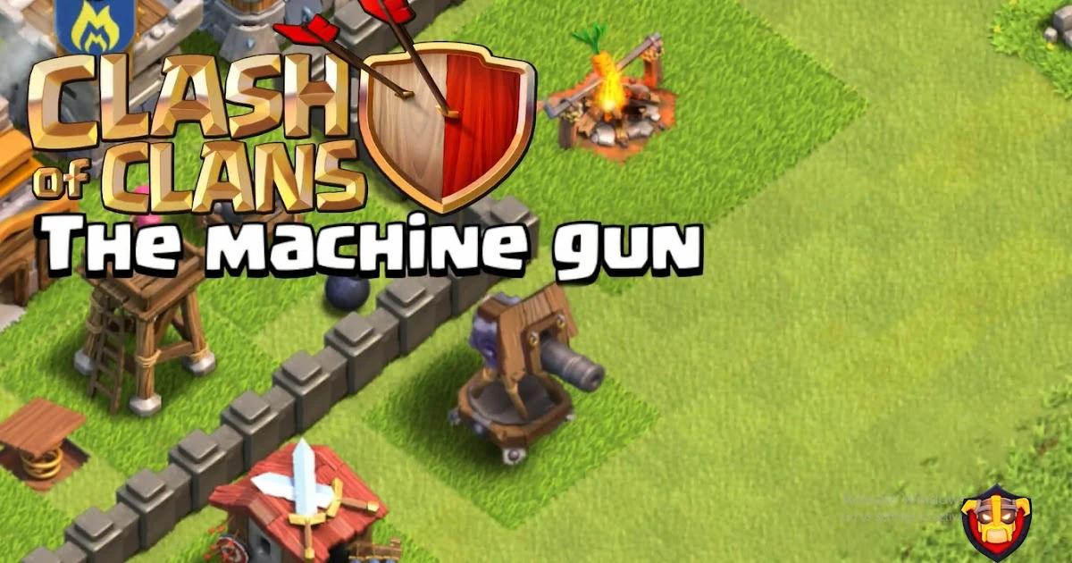 Clash of clans : New Machine Gun | Fandom
