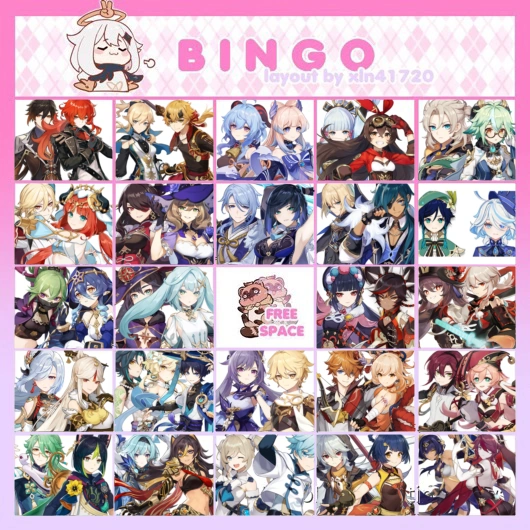 Genshin impact bingo | Fandom