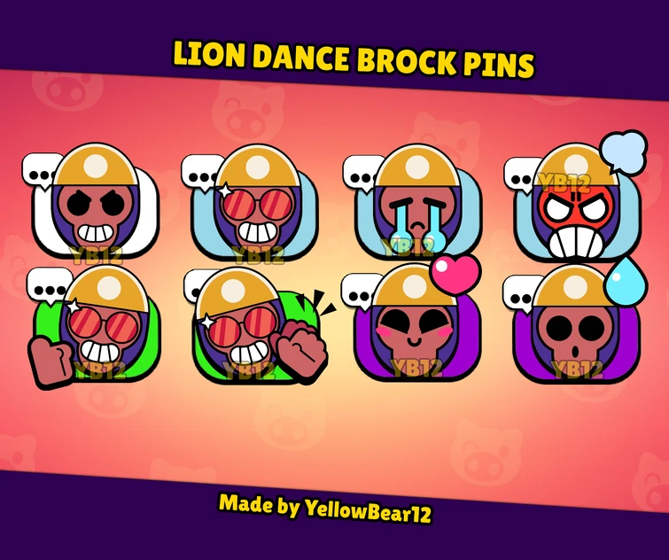 Lion Dance Brock pins | Fandom