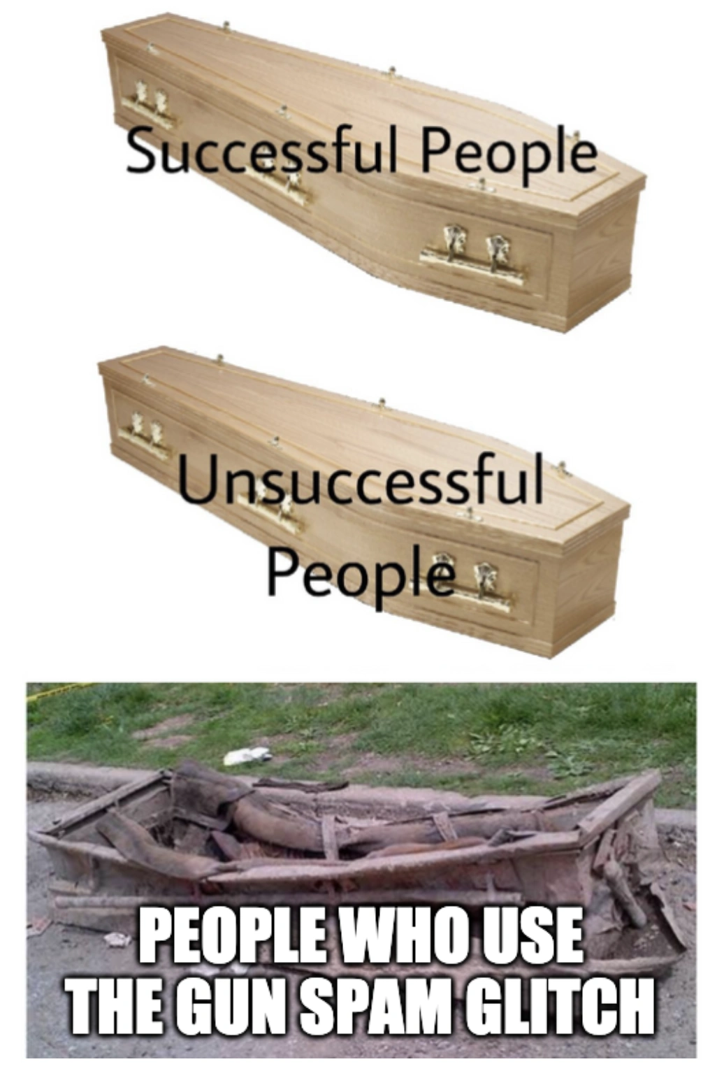 Seriously why hasn't the gun spam glitch been patched | Fandom