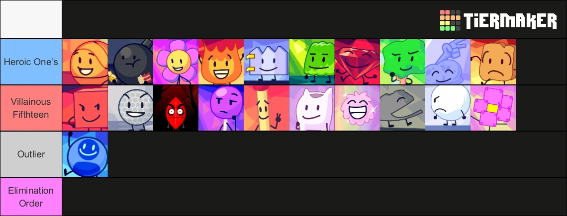 BFDI Heroes vs Villains | Fandom