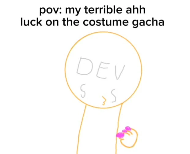 Devsis is secretly sneaking for my luck to eat at night istfg | Fandom