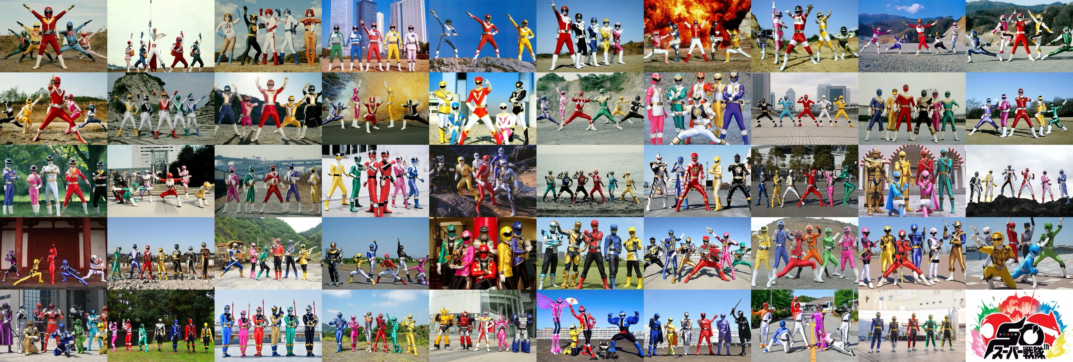 HAPPY 50TH ANNIVERSARY SUPER SENTAI | Fandom