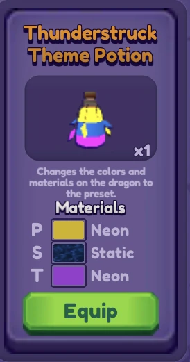 How much is a thunderstruck potion worth? | Fandom