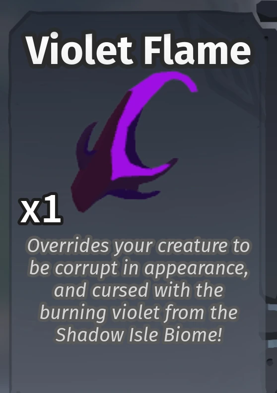Trading violet flame | Fandom