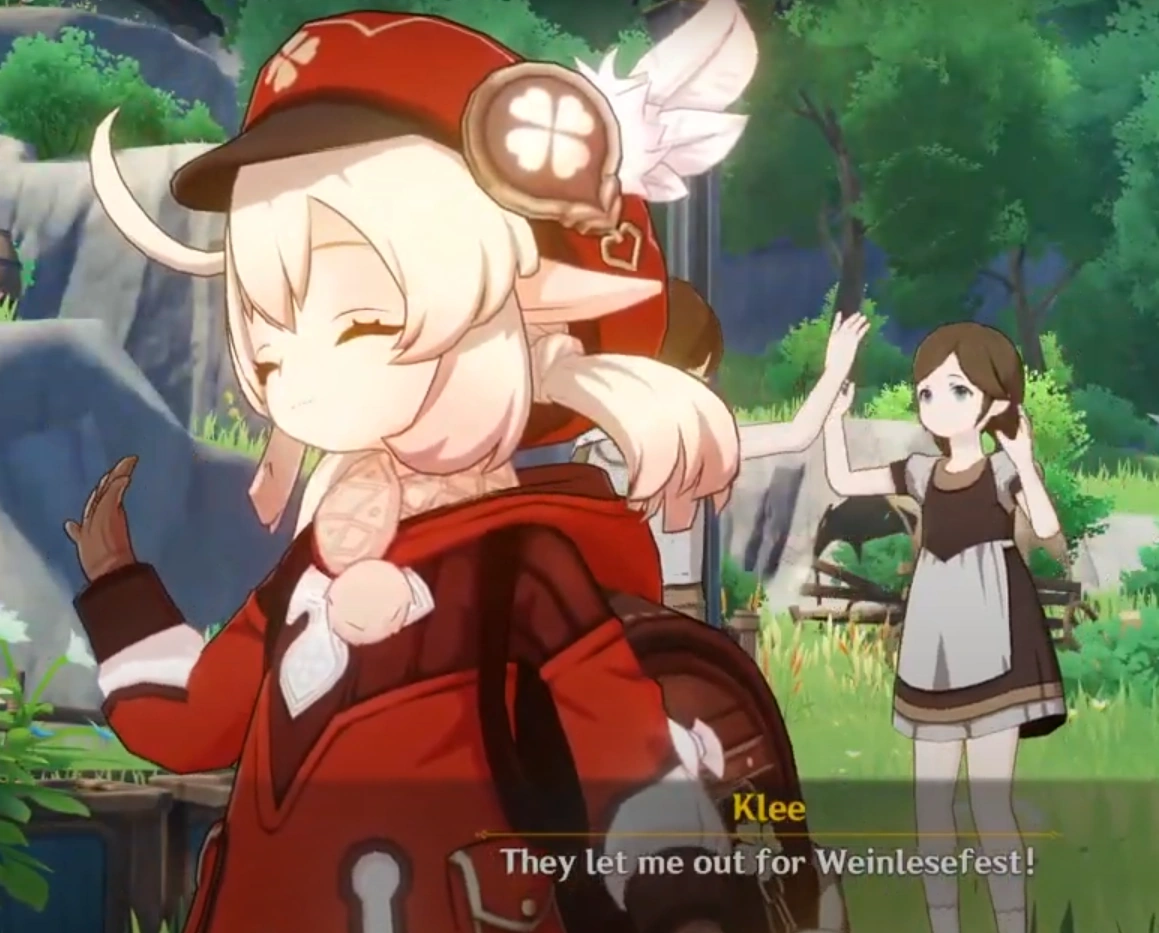 Poor Klee! (spoilers? weinlesefest) | Fandom