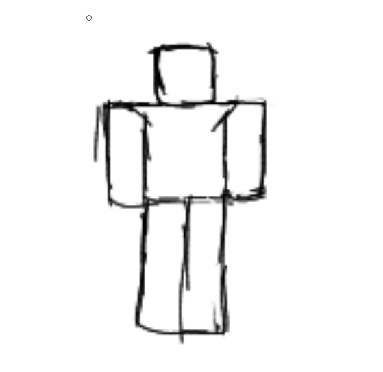 a blank base of a robloxian, i have no clue what to draw it as (OC btw ...