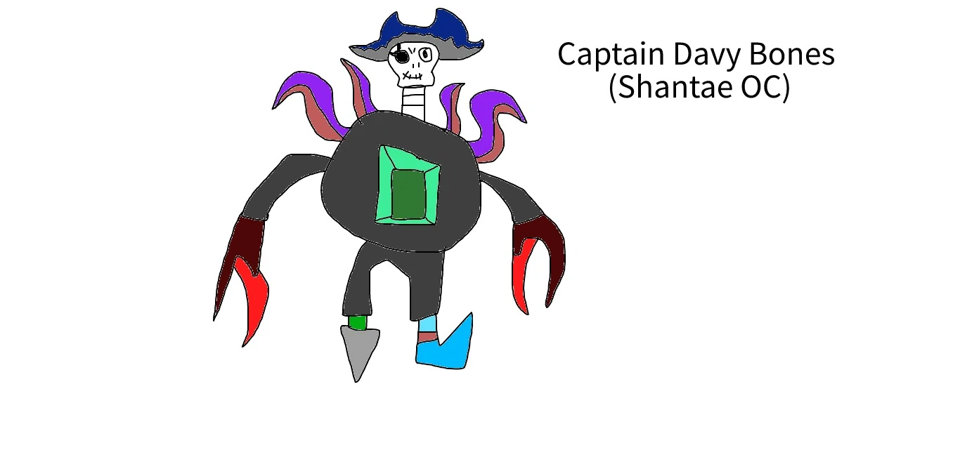 Captain Davy Bones (Shantae OC) | Fandom