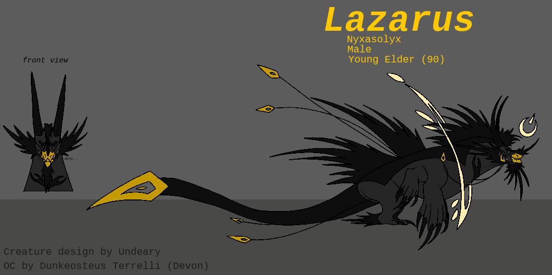 Lazarus finally has a ref sheet. (comment, PLEASE ;-;) | Fandom