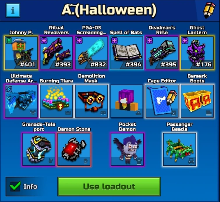 Loadout for October 🎃 | Fandom