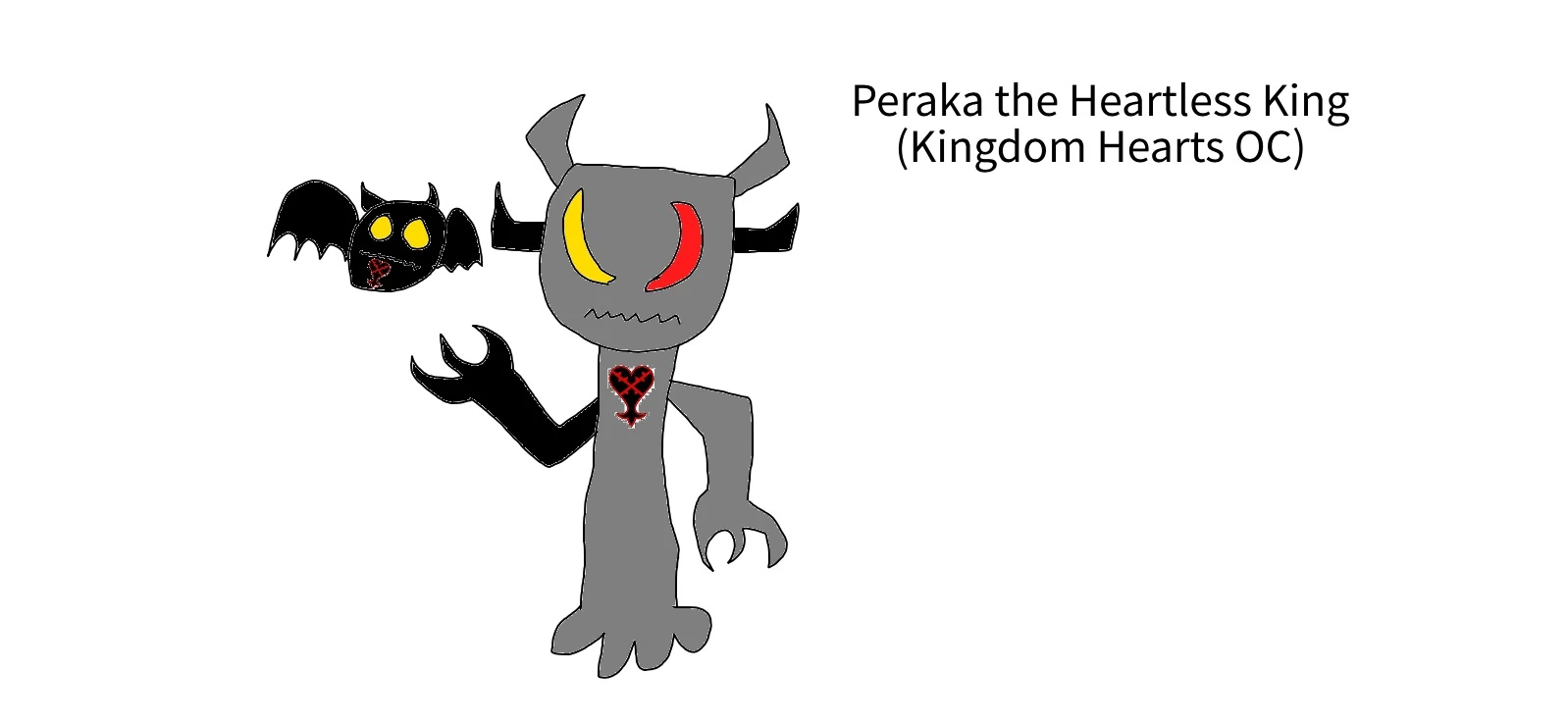 Peraka the Heartless King (Kingdom Hearts OC) | Fandom