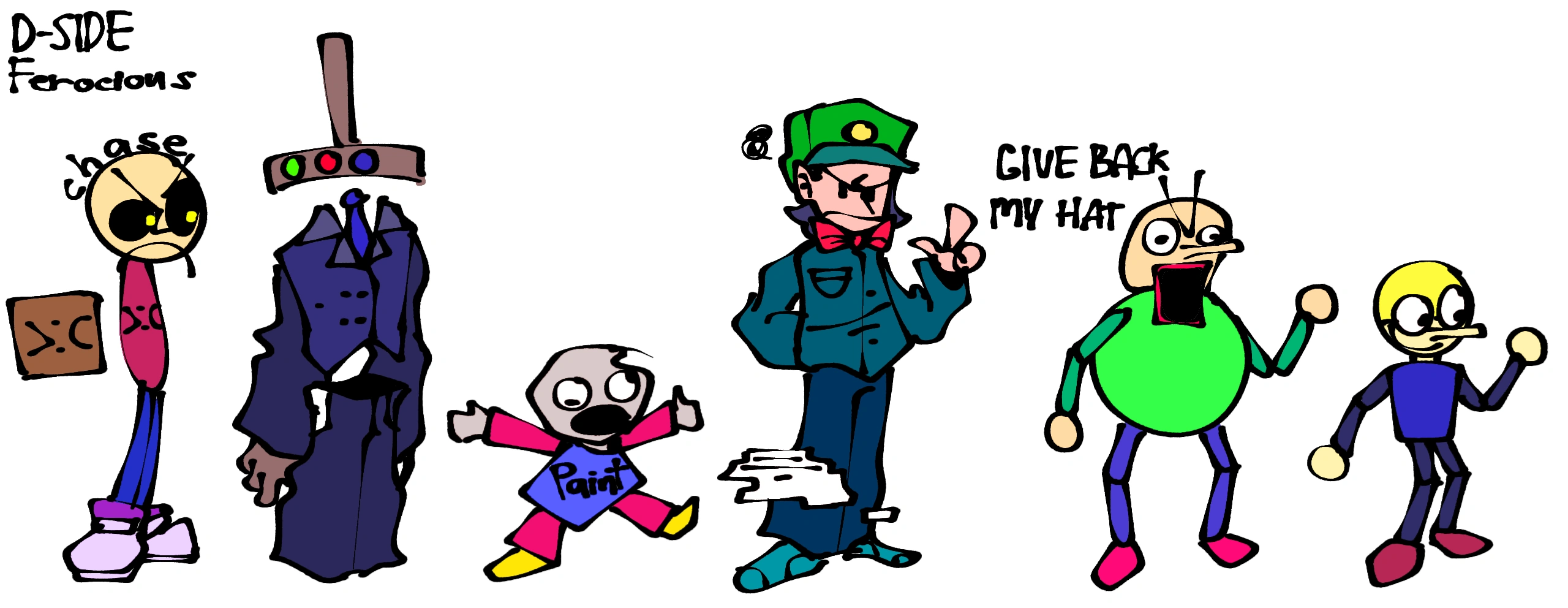 D side ferocious | Fandom