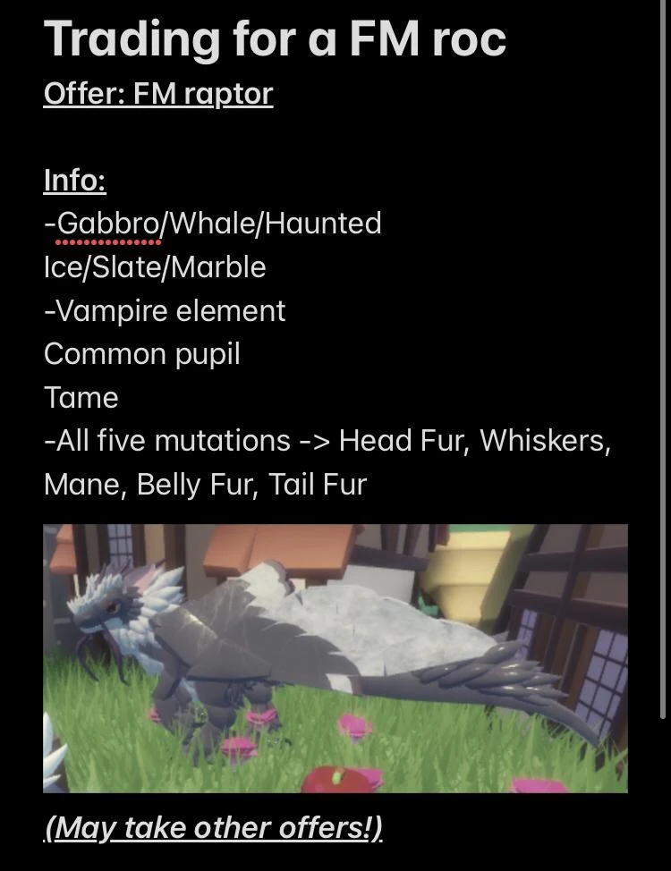 Trading offer | Fandom