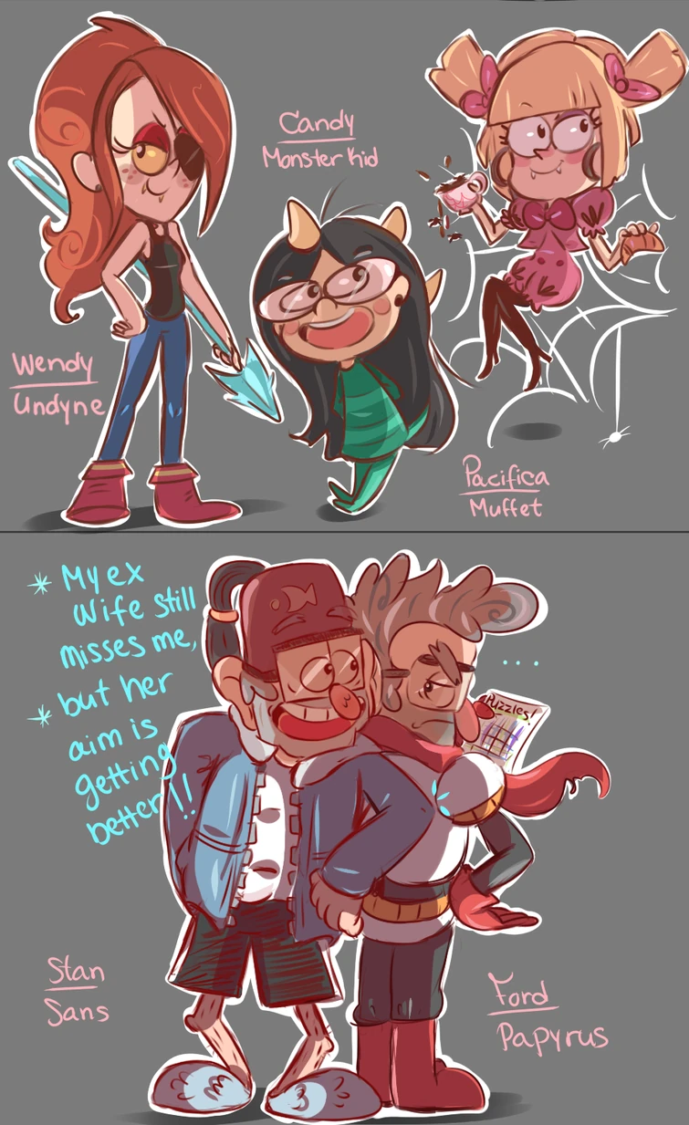 Gravity Falls X Undertale AU | Fandom