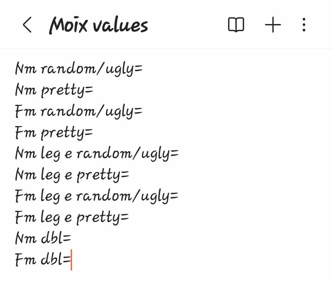 Need moix values pretty pls | Fandom