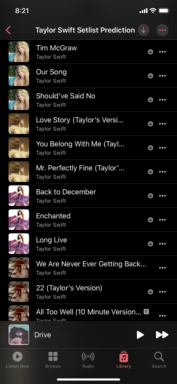 I Made A Setlist For The Eras Tour | Fandom