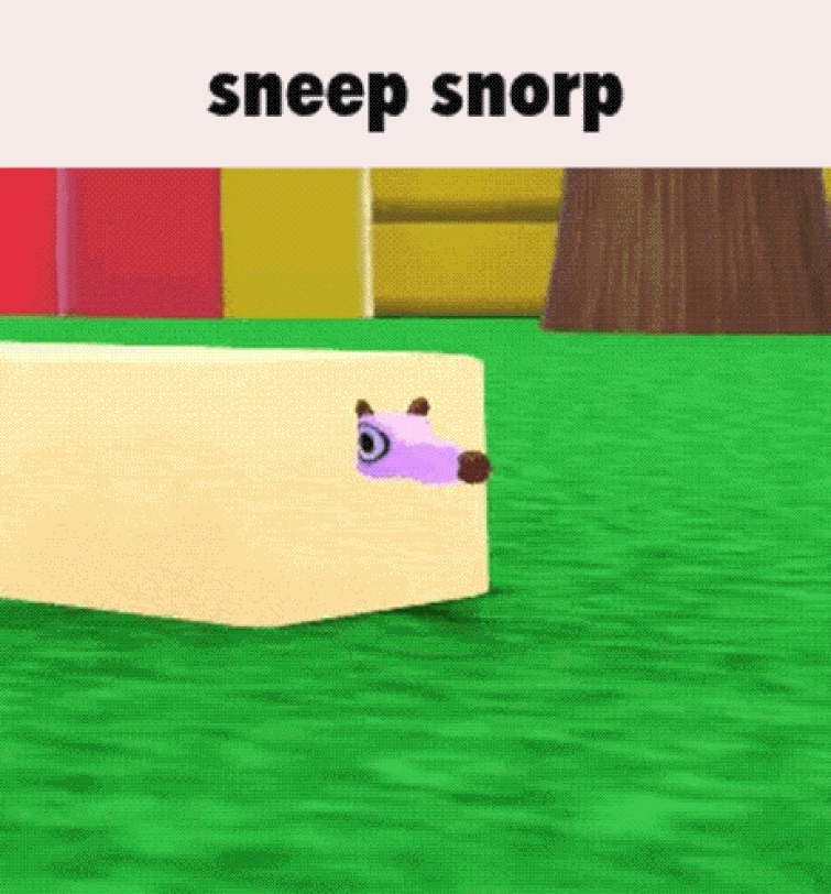 PLEASE welcome this sneep snorp | Fandom