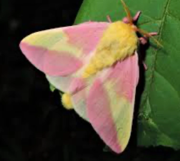 making sylvas based on actual moths: rosy maple moth! | Fandom