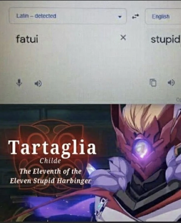 you are a fatui | Fandom