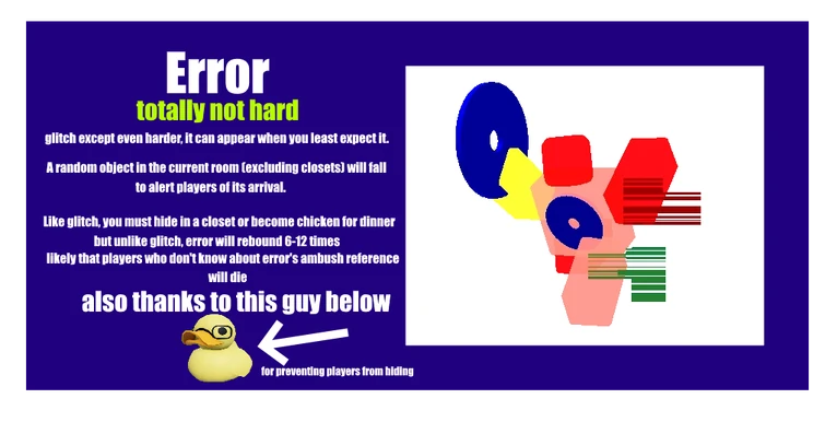 guide on how to survive error from d o o r | Fandom