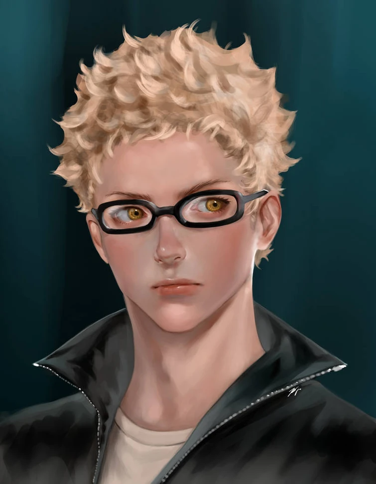 Tsukishima in different versions, by me | Fandom