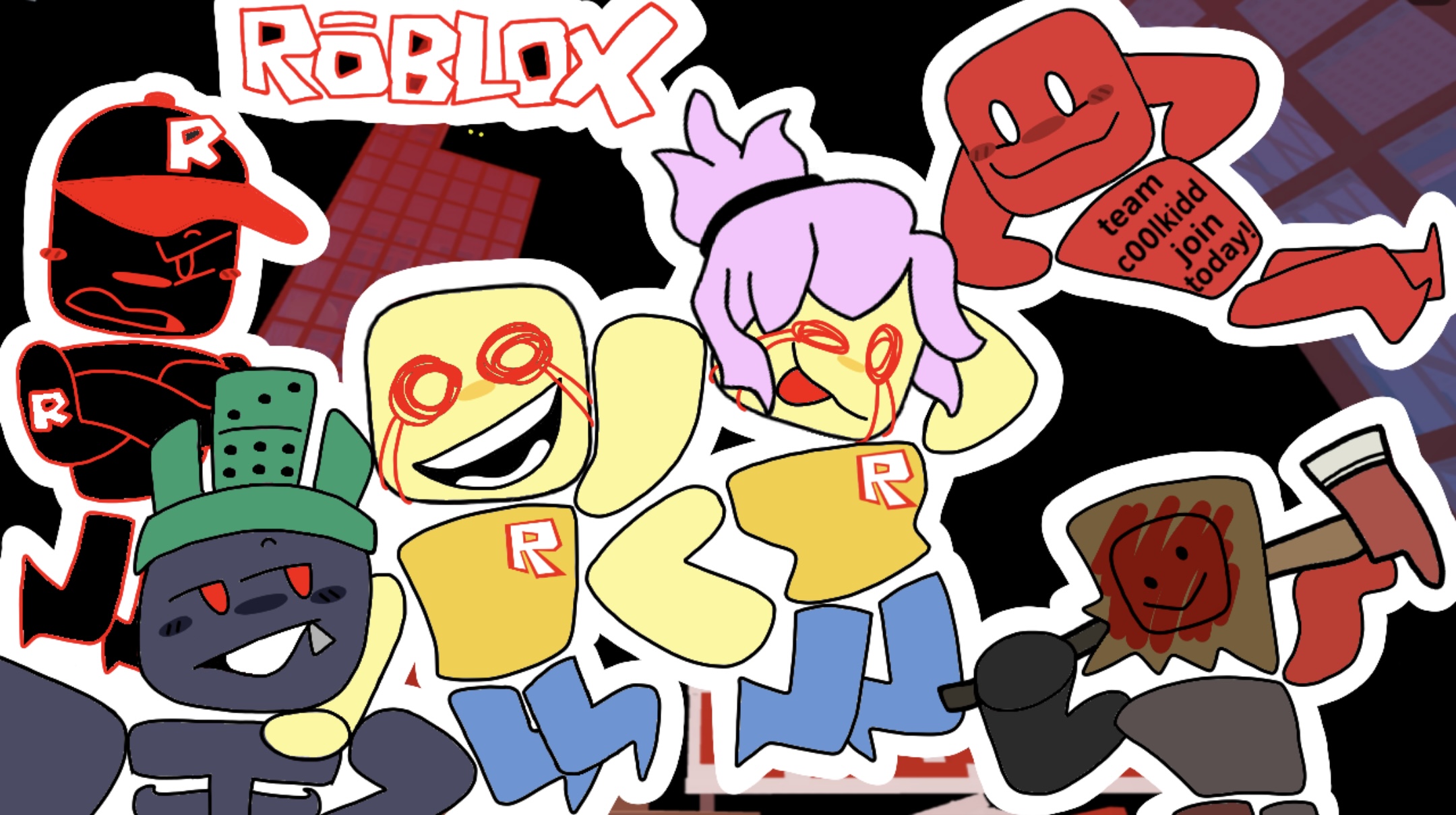 Here Some Roblos Hacker Art I Made Fandom