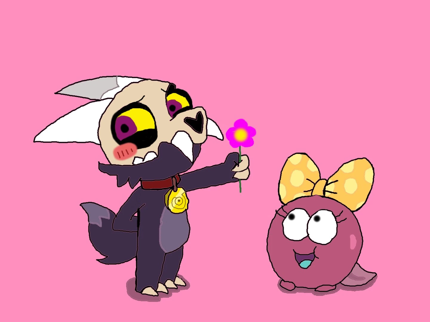 King giving Polly a flower!!! | Fandom