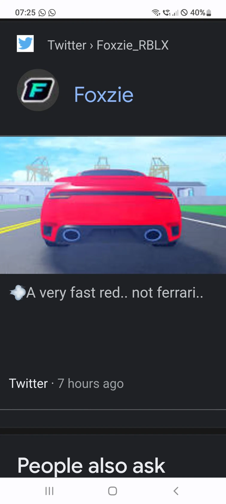 💨A very fast red.. not ferrari.. | Fandom