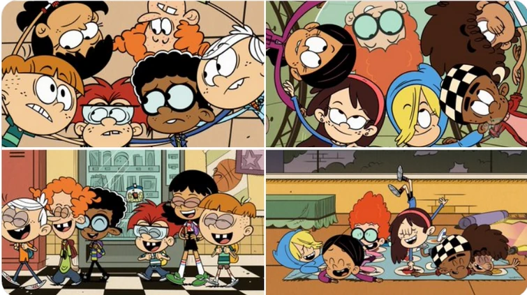 The Loud House & The Casagrandes: Picture Collages of The Two Best ...