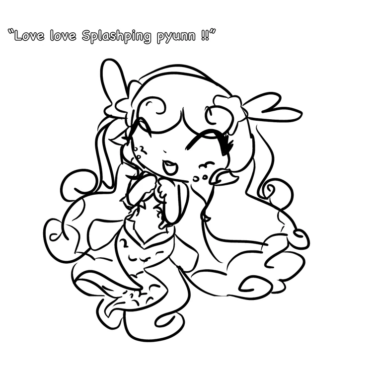 “Love, love Splashping pyun !!” | Fandom